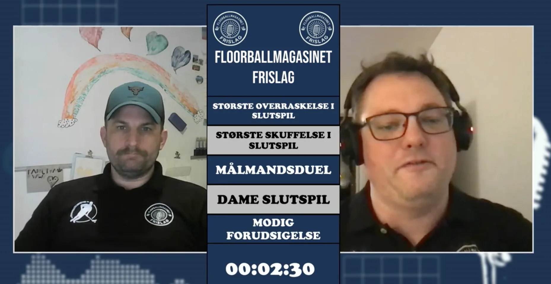 FMF: Premiere på nyt format - 5 hurtige - Floorballportalen.dk